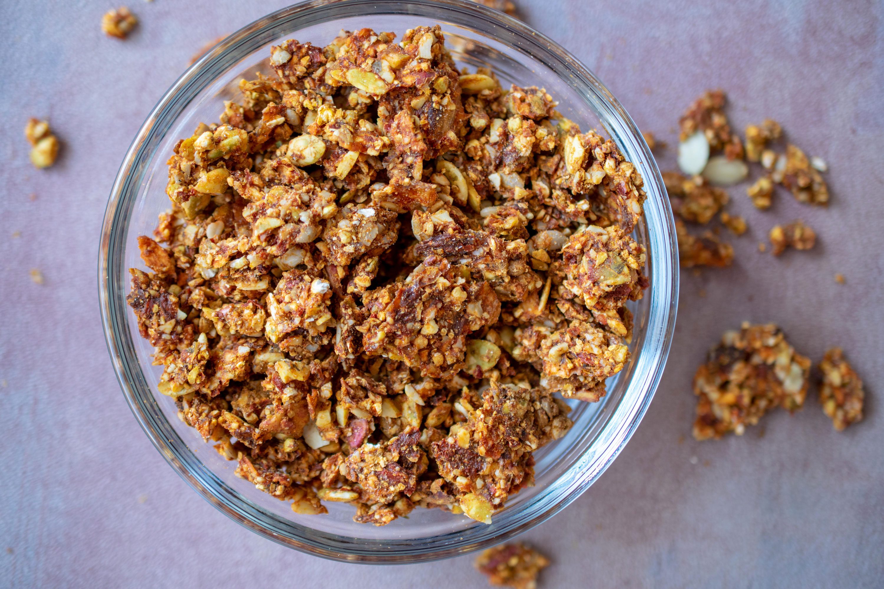 Goji Berry Orange Granola - Crystal Dawn Culinary