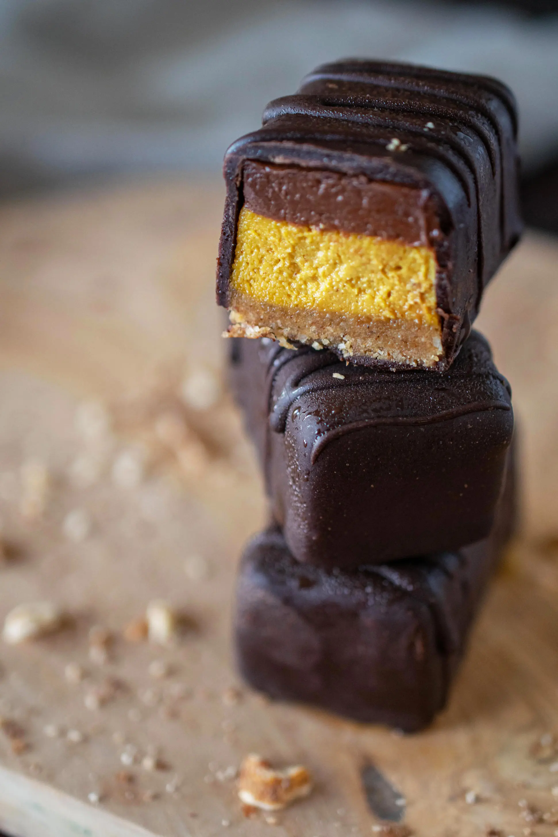 Autumn Gold Chocolate Bars - Crystal Dawn Culinary