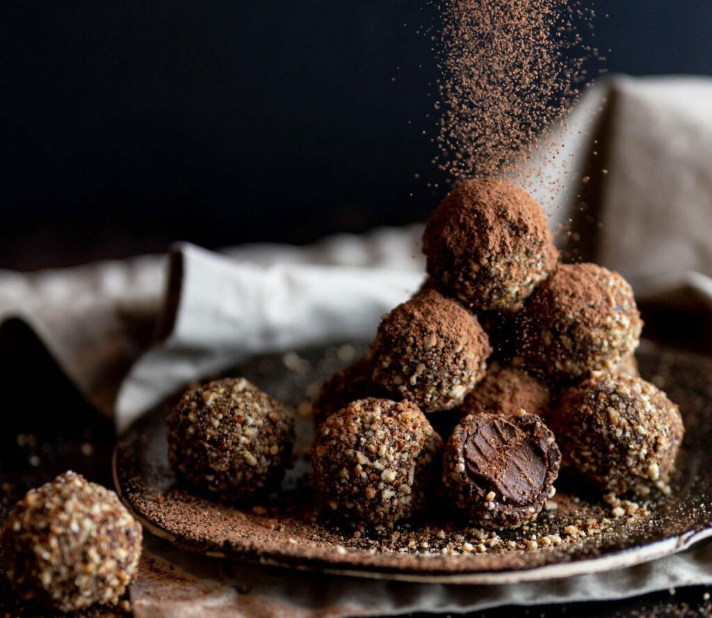 Ginger Spice Holiday Truffles - Crystal Dawn Culinary